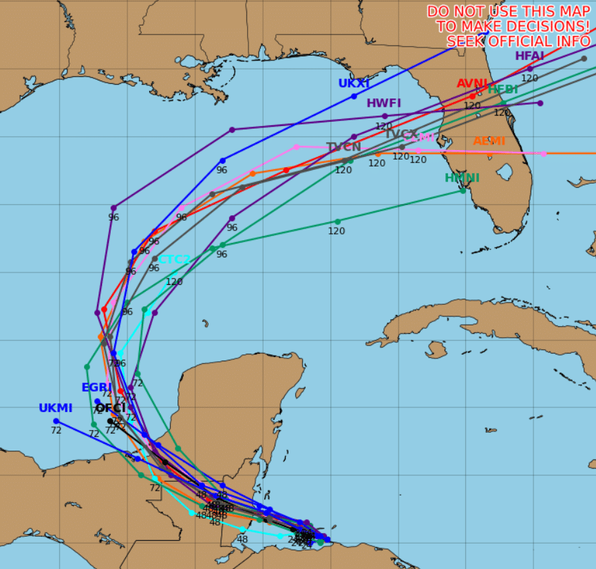How Spaghetti Plots Help Track Hurricanes and Tropical Storms ...
